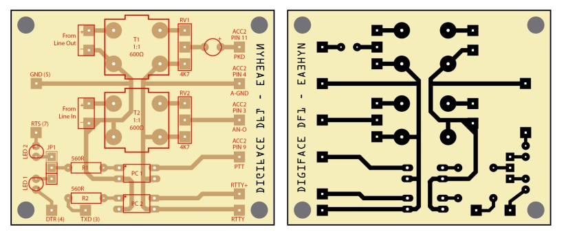 Fabricación de un interface para modos digitales de radio (DIY ...